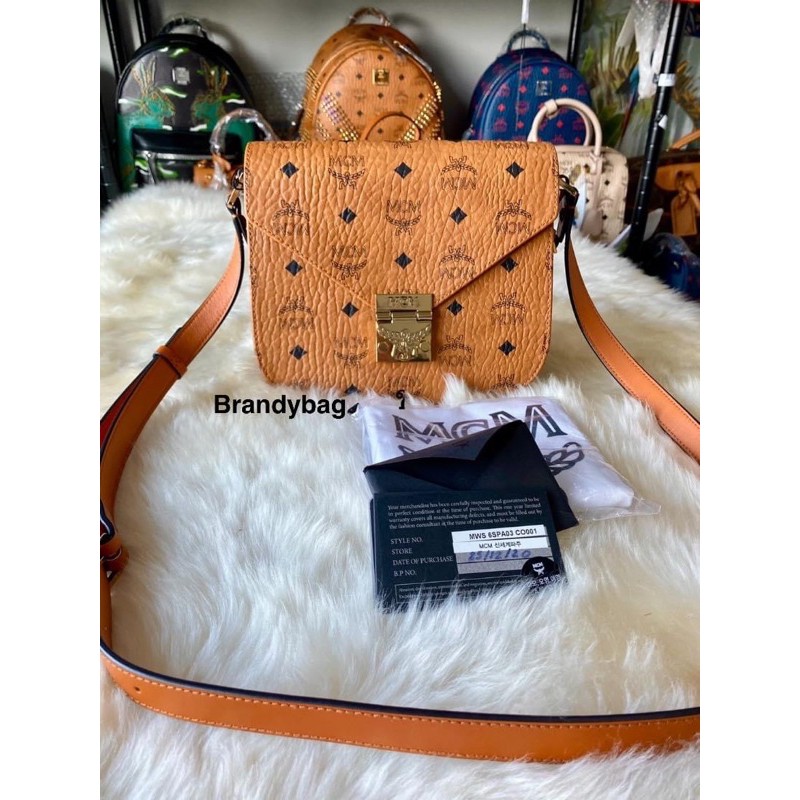 MCM patricia small แท้100% | Shopee Thailand
