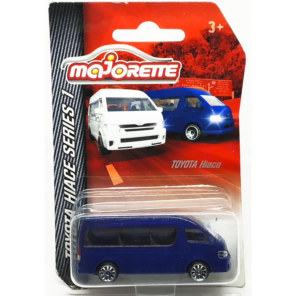 Majorette Toyota Hiace - Dark Blue Color /Wheels 5U /scale 1/69 (3 ...