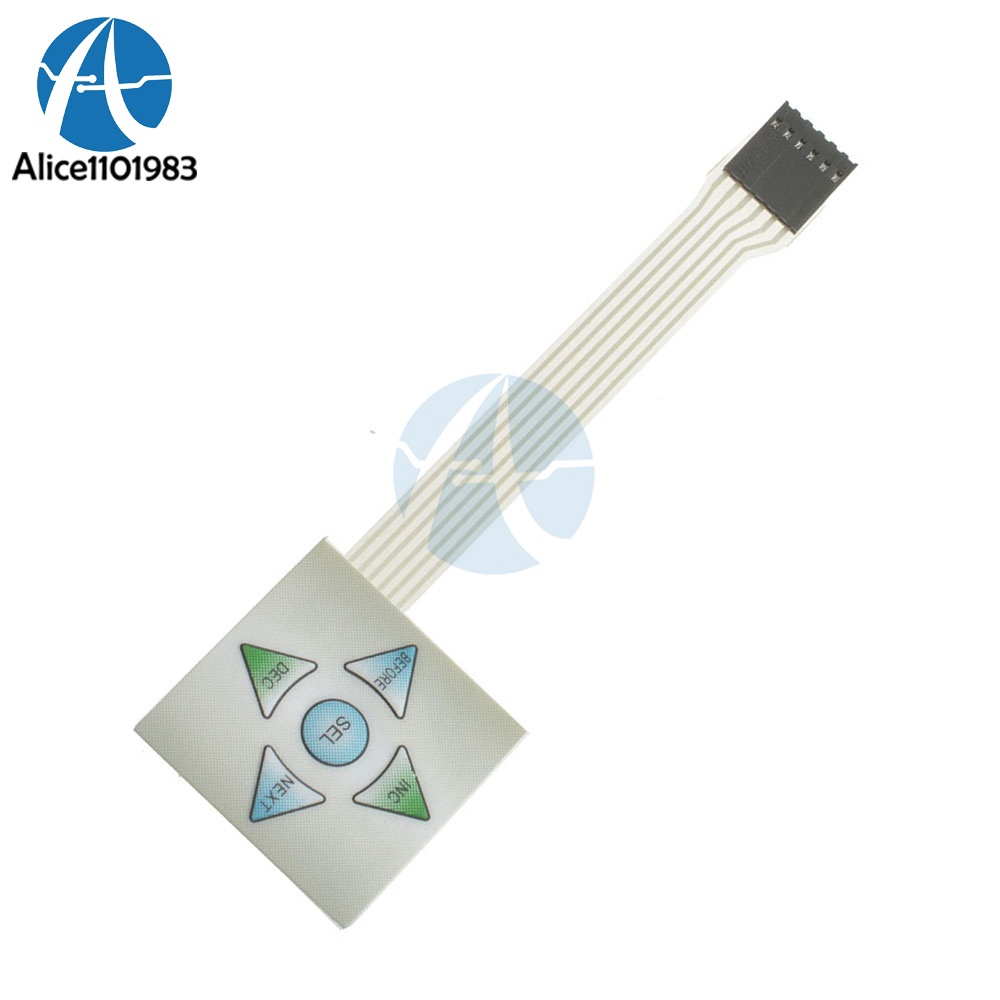 Matrix Array Matrix แป้นพิมพ์เมมเบรน Led สวิทช์ปุ่มกดโมดูล สําหรับ Arduino Matrix บอร์ดคีย์บอร์ด