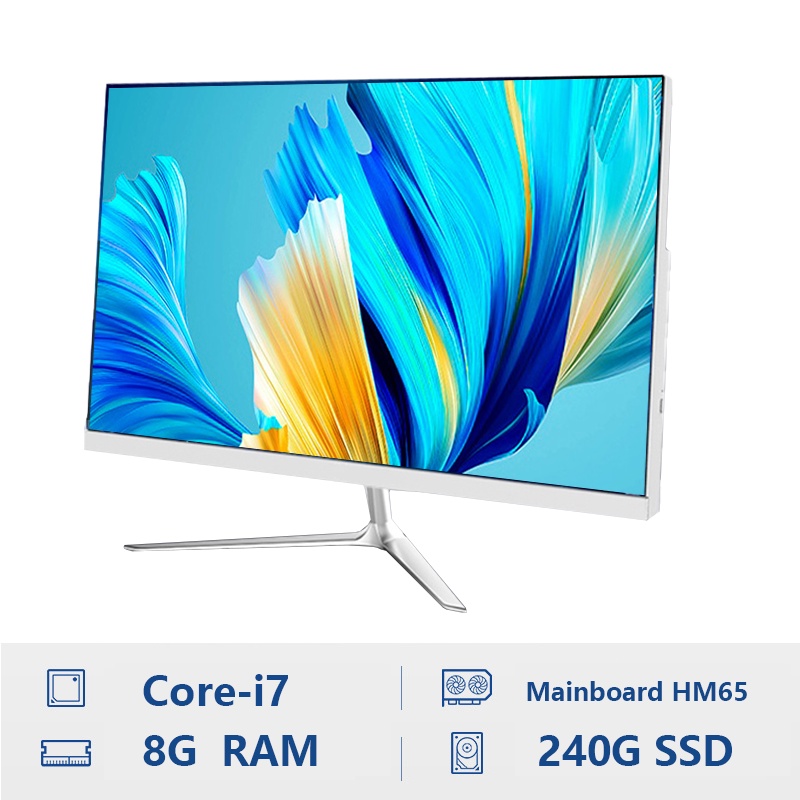 All In One Desktop Pc Intel Core i7-2630 RAM8G SSD256G 21.5 inch ...