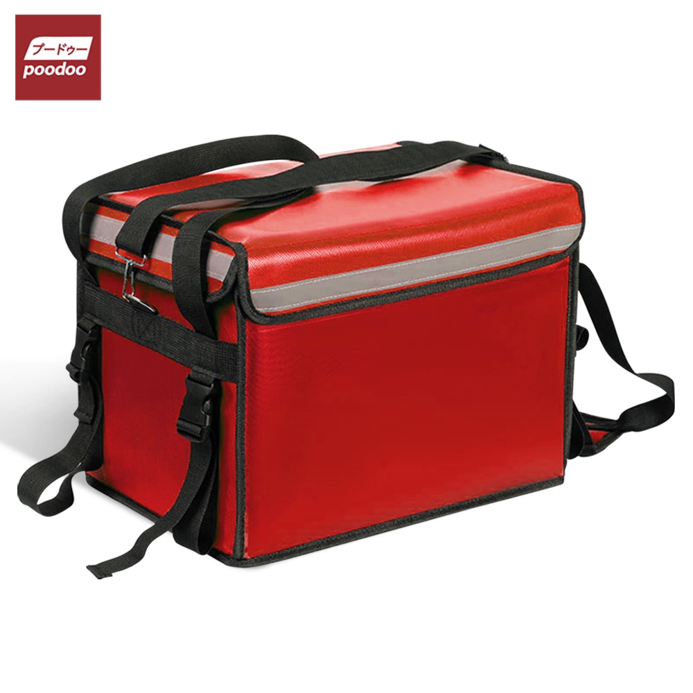 poodoo food delivery bag กระเป๋าส่งอาหารติดรถจักรยานยนต์ กระเป๋าส่ง ...