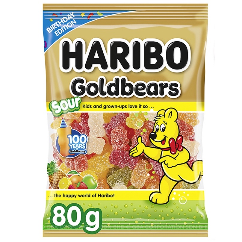 Haribo Starmix Peach Happy Grape Mango Cherry ฮาริโบ้ เยลลี่ผลไม้รวม ...