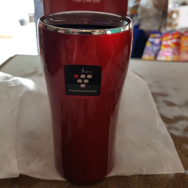 เครื่องฟอกอากาศในรถยนต์ sharp IG- DC2B-R | Shopee Thailand