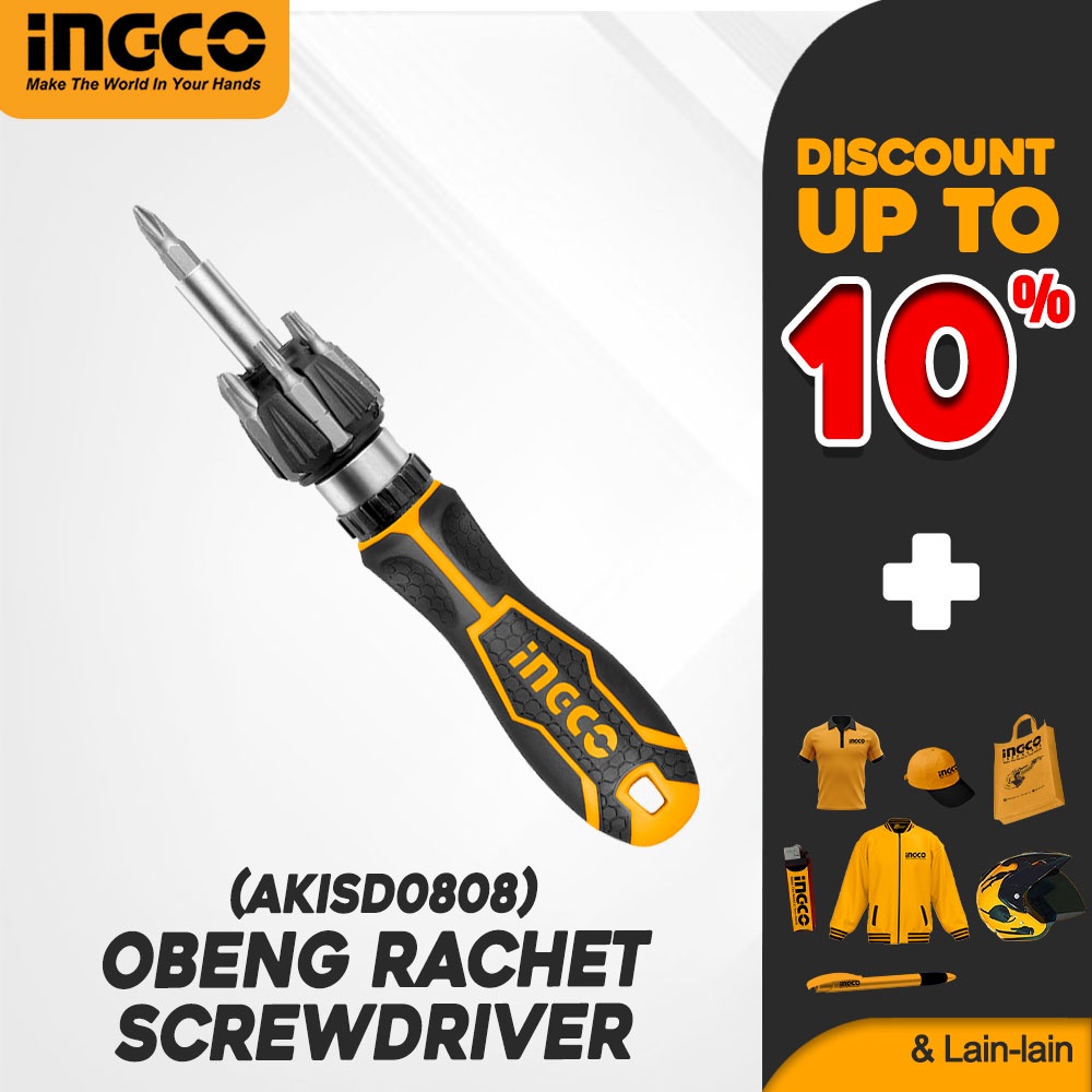 ไขควง Rachet AKISD0808 8 ชิ้น | Shopee Thailand