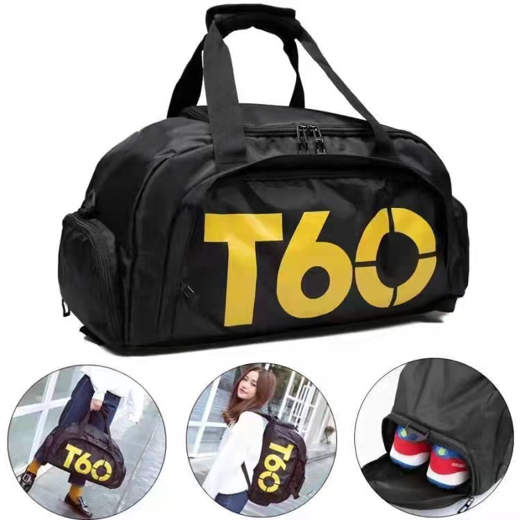 GYM BAG WATERPROOF FITNESS BAG SPORT MEN WOMEN BAG OUTDOOR FITNESS ...