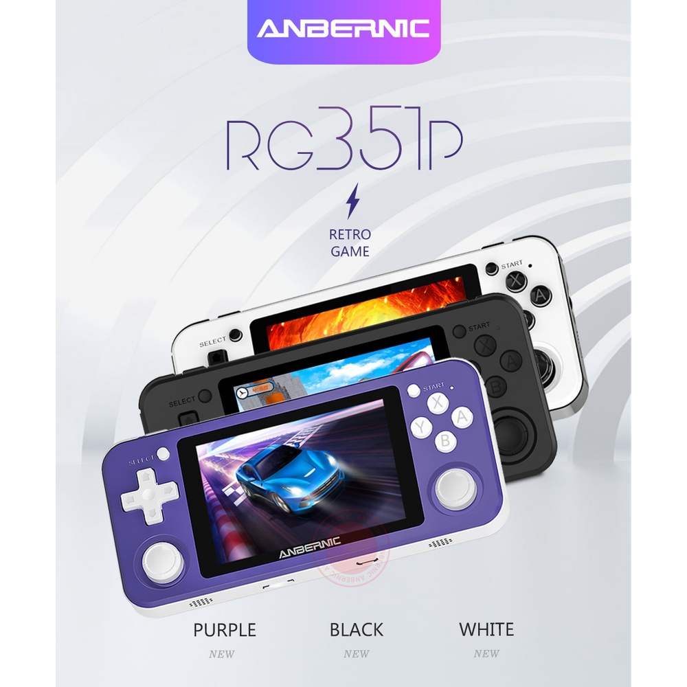 ANBERNIC เกมคอนโซล Rg351P Ps1 Rk3326 64g หน้าจอ 3.5 นิ้ว Ips แบบพกพา | Shopee Thailand