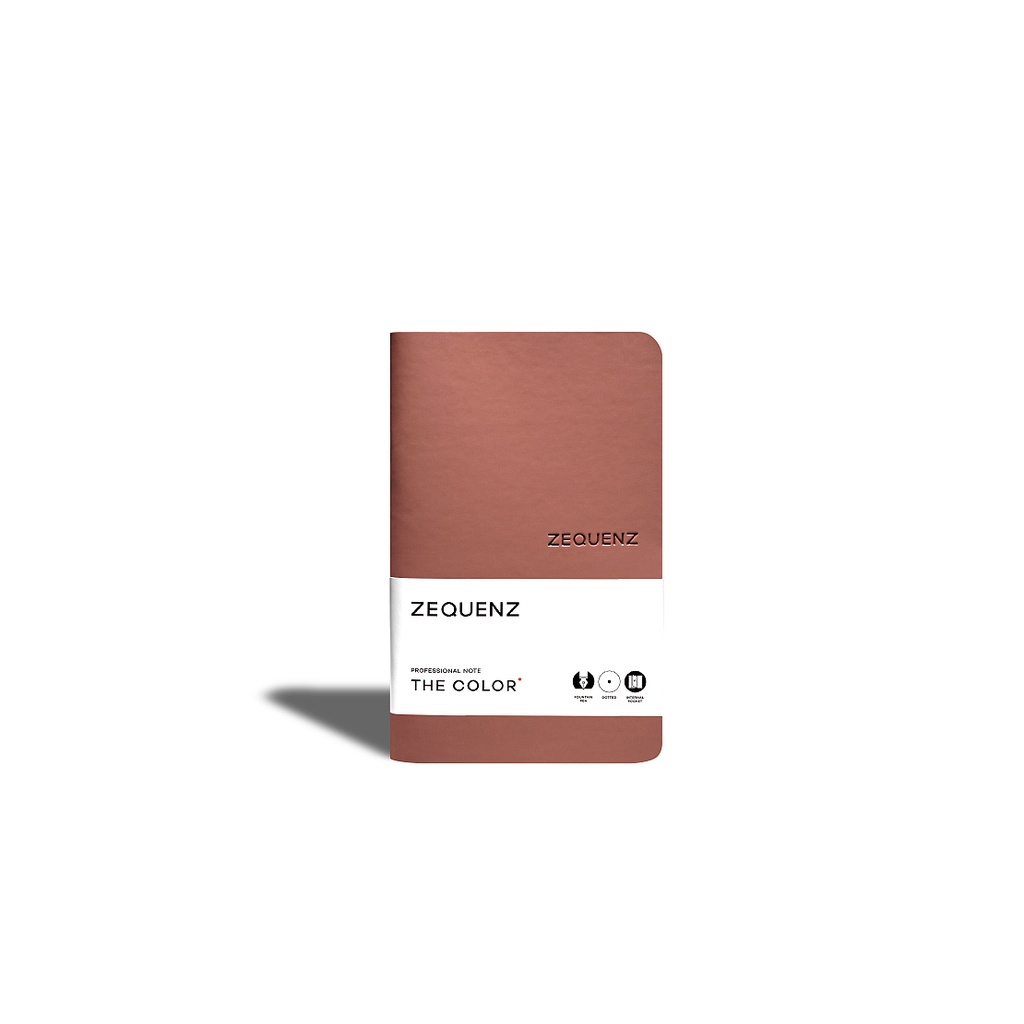 ZEQUENZ THE COLOR Professional Note สีน้ำตาลดิน TERRA | Shopee Thailand