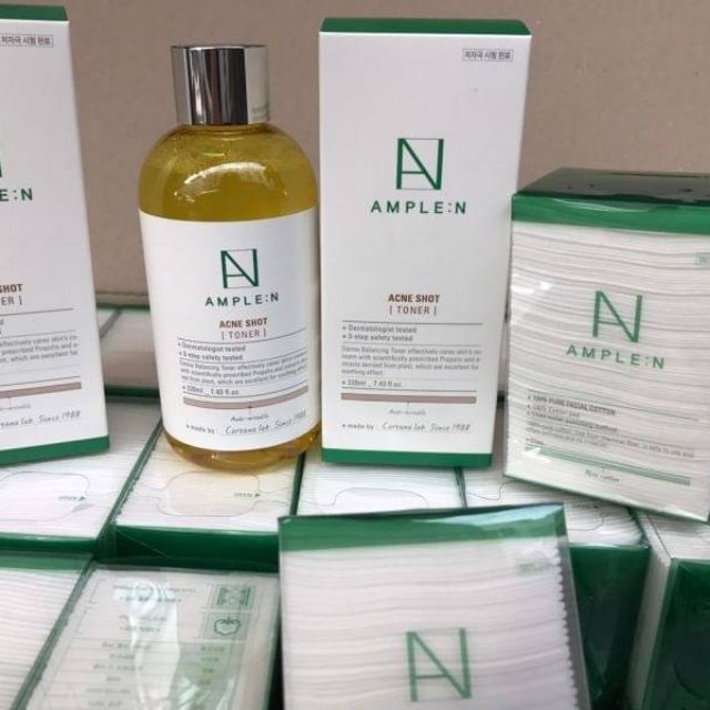 Coreana Lab Ample N Acne Shot Toner 220ml | Shopee Thailand