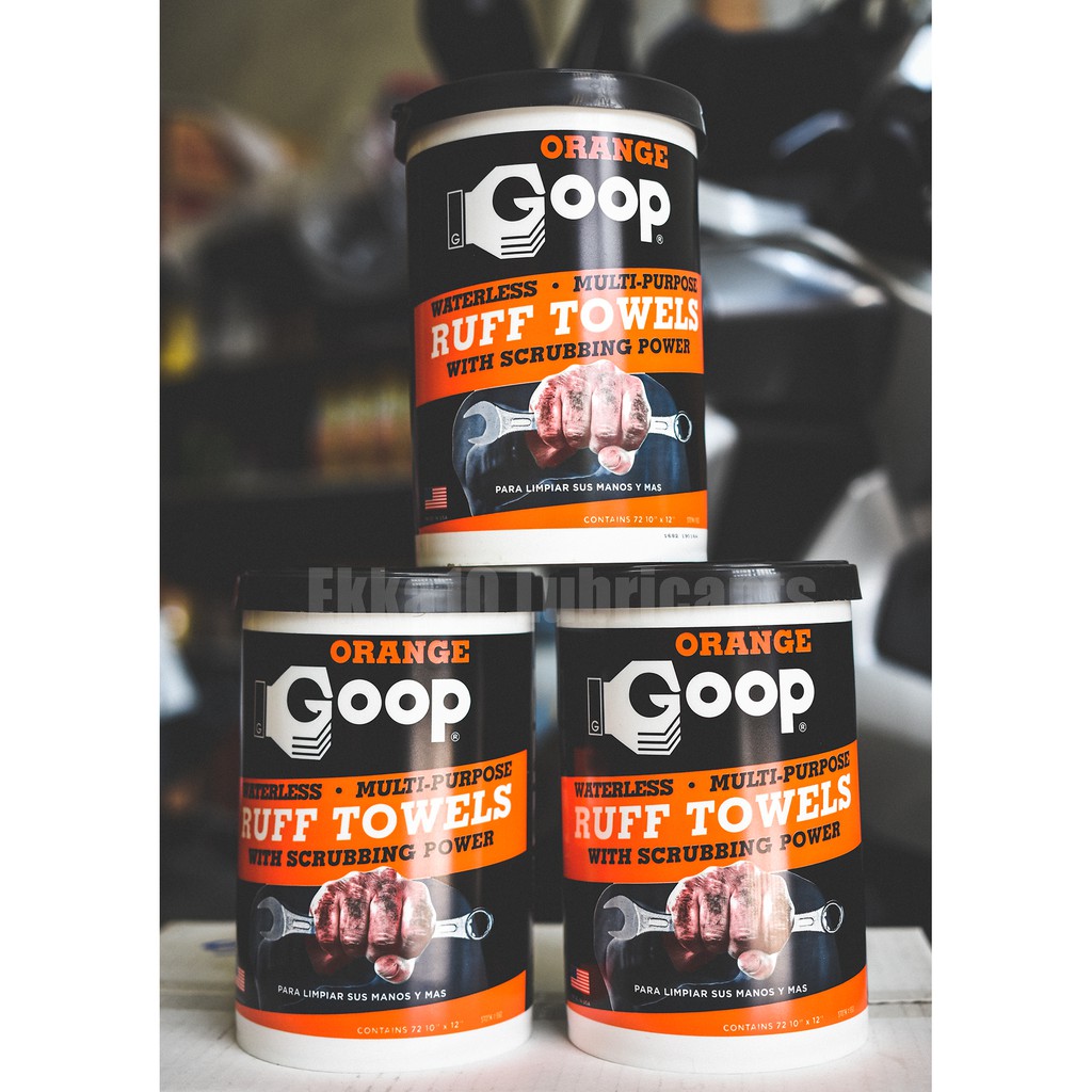 Orange Goop Ruff Towels กระดาษเช็ดน้ำมัน/จารบี/คราบงานช่างอเนกประสงค์ ...