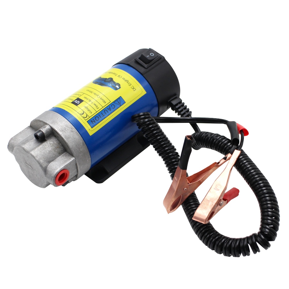 Electric Portable Oil Suction Pump 12V 100W Efficient Diesel Fuel ...