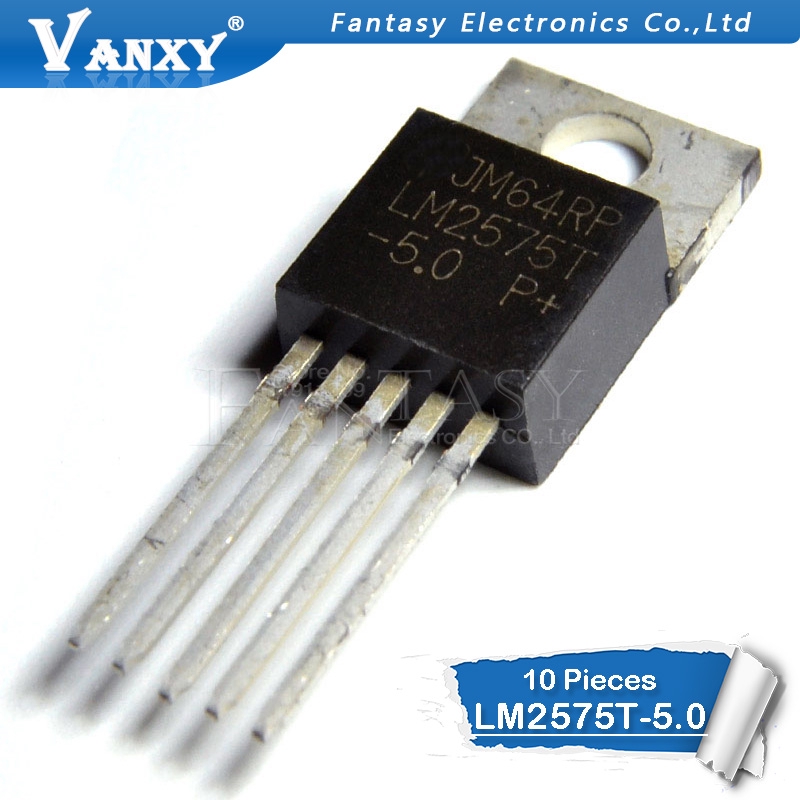 10PCS LM2575T-5.0 TO220 LM2575T-5V TO-220 LM2575-5.0 TO220-5 new and original IC | Shopee Thailand