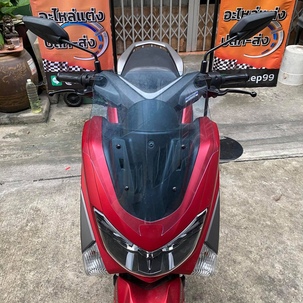 ชิวหน้าNmax สำหรับปี2015-2019 ทรงX2 ขนาดชิว 17 นิ้ว yamaha N-max ชิวใส ...