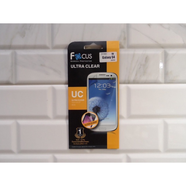 ฟิล์มกันรอยโฟกัส (Focus Screen Protector) Samsung Galaxy S4 | Shopee ...