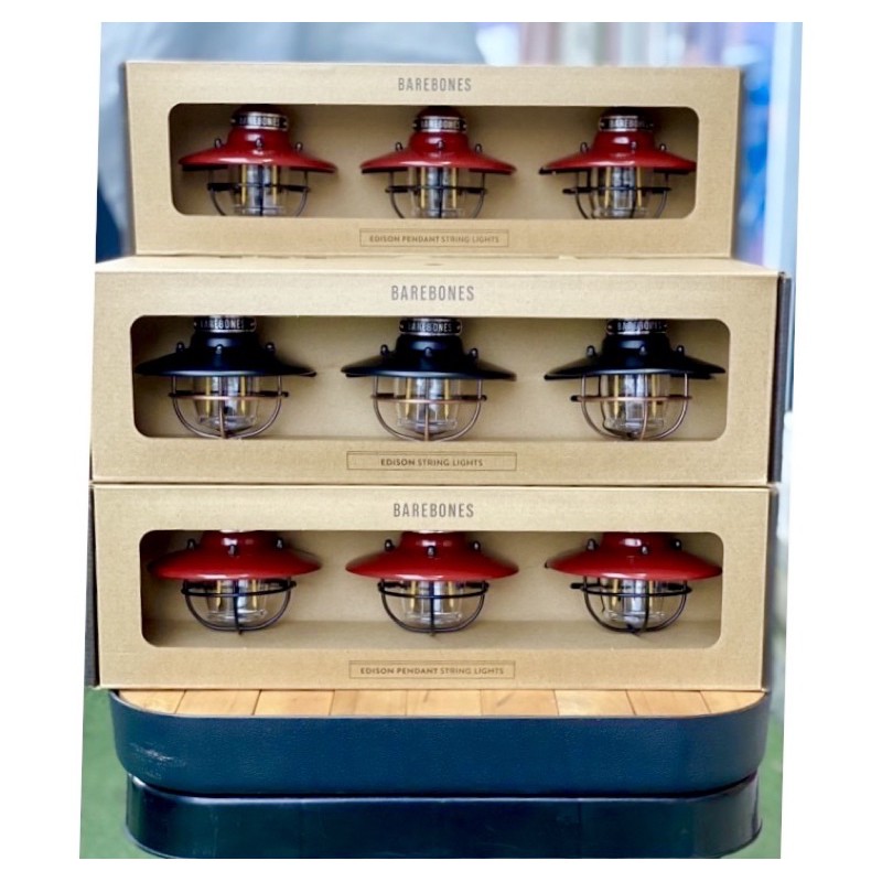 Barebones Edison string lights โคมไฟ Barebones pendant light โคมไฟแคมปิ้ง | Shopee Thailand