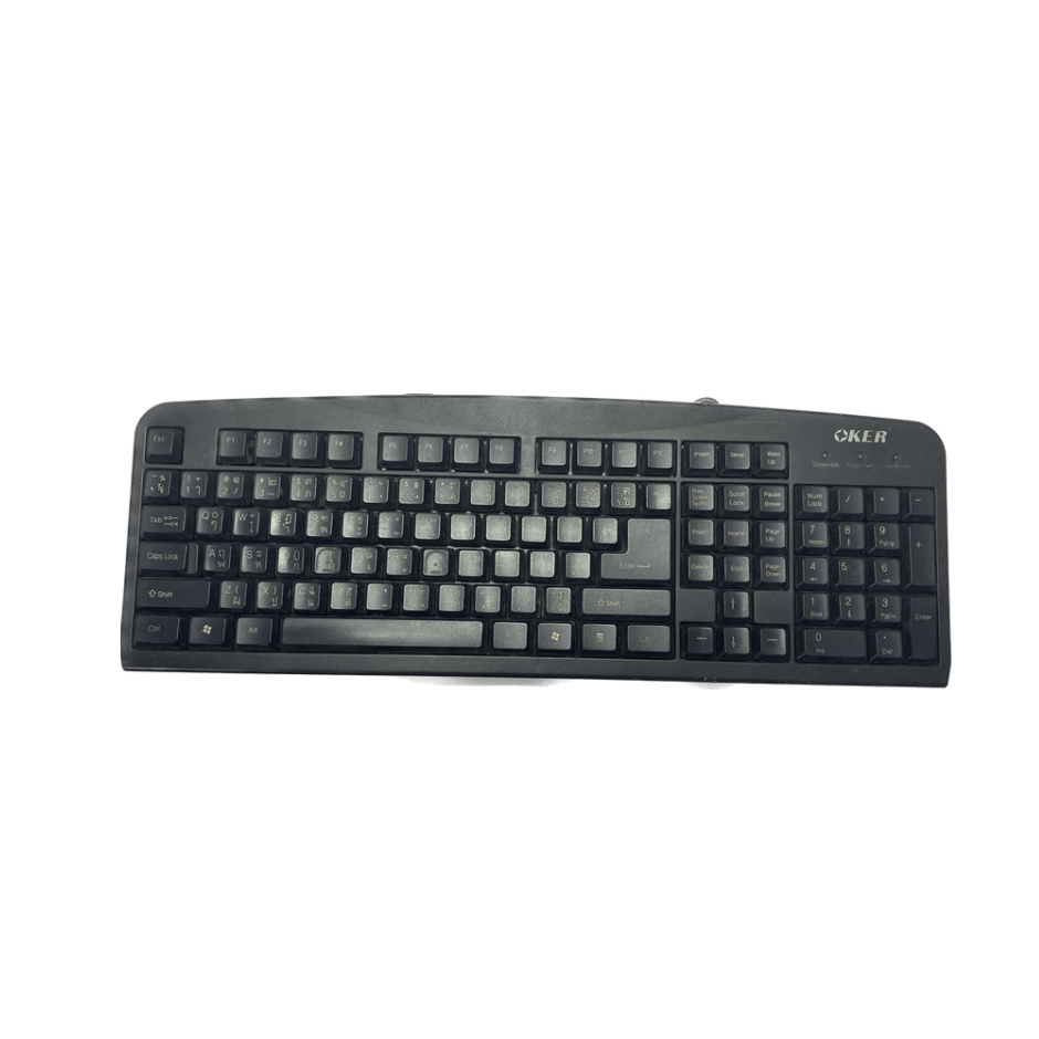 Keyboard OKER KB-338 OKER | Shopee Thailand