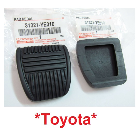 ศูนย์1คู่ แป้นเหยียบ TOYOTA CELICA TA22 TA23 TA LANDCRUISER ยางรอง ...