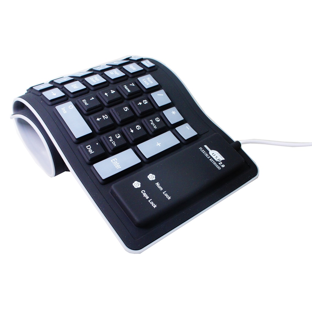 ส่งเร็ว ร้านDMแท้ๆ คีย์บอร์ดยาง ยาว Keyboard Flexible Silicone USB Roll ...