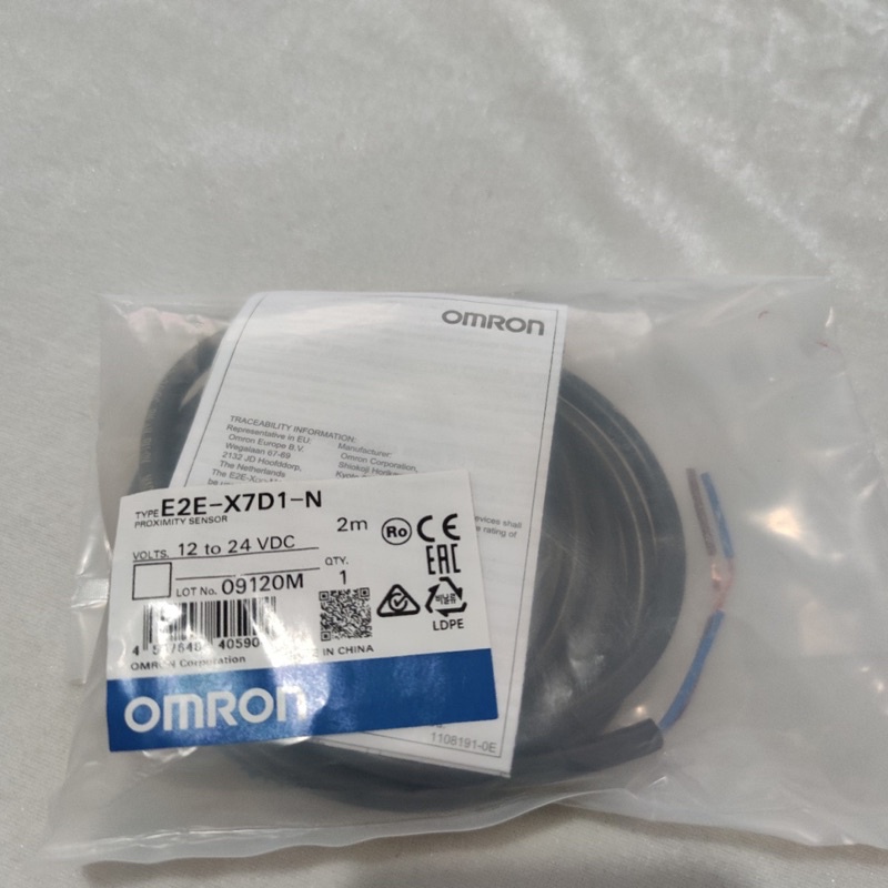 ถูกสุุด! E2E-X7D2-N ระยะจับ 7mmหัว 18 mm จับโลหะ2 สาย NC 12-24V ...