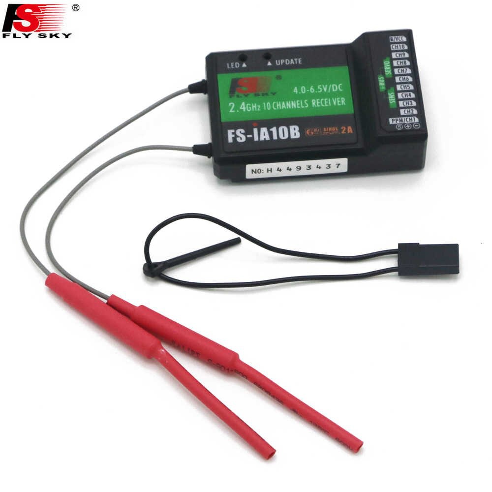 รีซีฟ Flysky 2.4G 10CH FS-iA10B Receiver PPM Output With iBus Port IA10B | Shopee Thailand