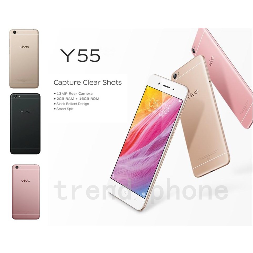 【พร้อมส่ง】 vivo Y55 ของเเท้100% ,RAM 2GB ROM 16GB ประกันร้าน เเถมฟรีเคสใส+ฟิล์มกระจกราคาถูก ...