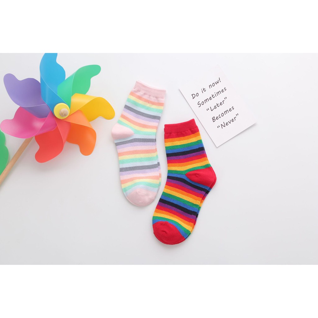 DD-008 ถุงเท้าแฟชั่น เกาหลี ญี่ปุ่น ข้อกลาง ข้อยาว | Shopee Thailand