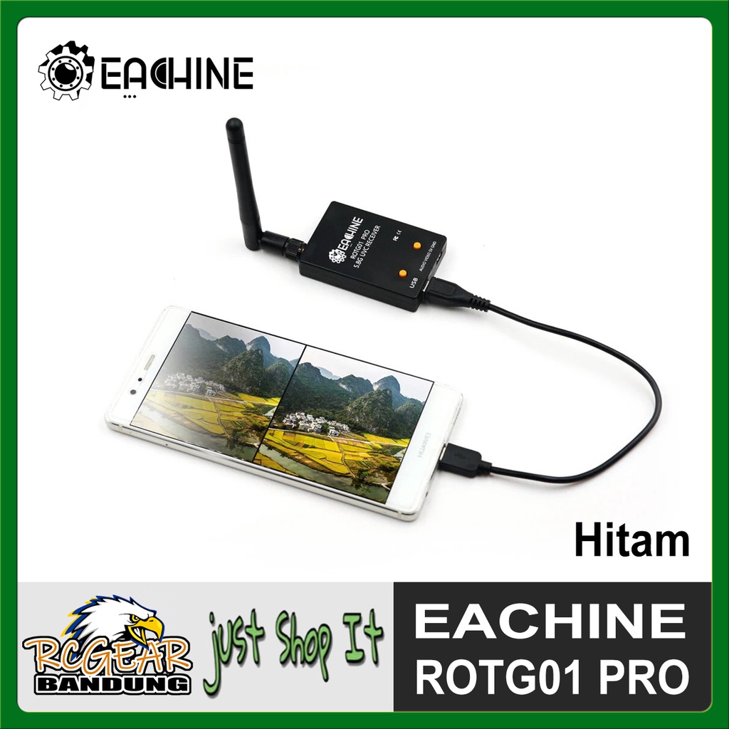Eachine ROTG01 Pro UVC OTG 5.8G 150CH FPV ตัวรับสัญญาณเสียง Android ...