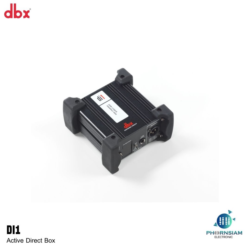 DBX DI1 Active Direct Box กล่องปรับระดับสัญญาณเสียง ไดเร็ก บอกซ์ ช่วยชดเชยสัญญาณในรูปแบบ ...