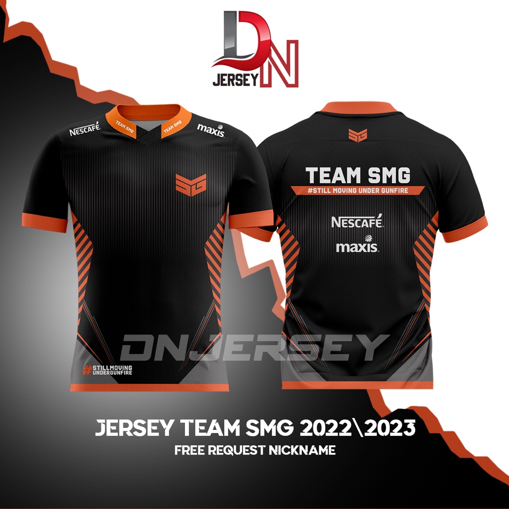 Jersey TEAM SMG Malaysia ใหม่ 2022 2023 ชื่อฉายขอฟรี | Shopee Thailand