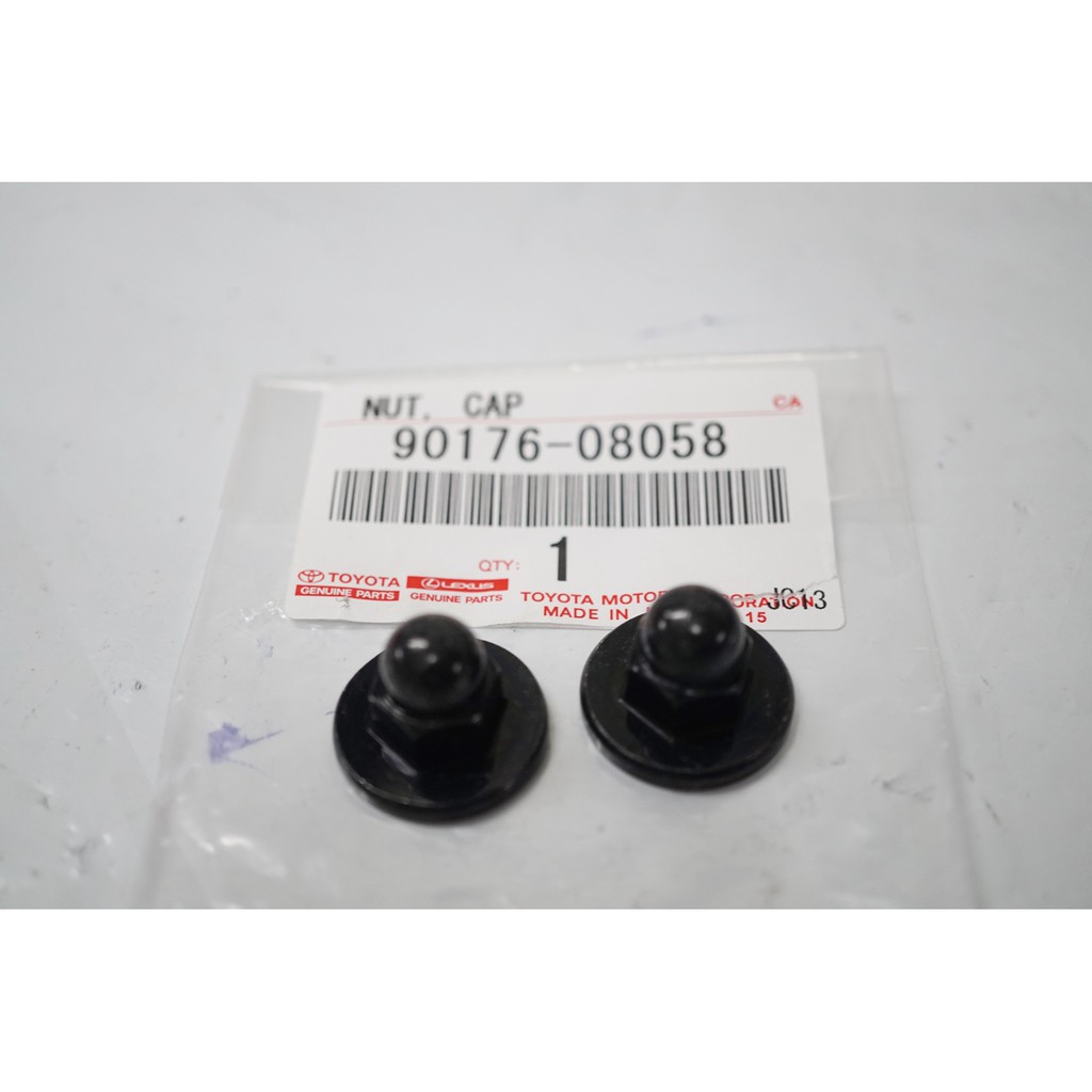 2ตัว 90176-08058 น๊อตยึดฝาพลาสติกบนเครื่องยนต์สำหรับ Toyota Revo New ...