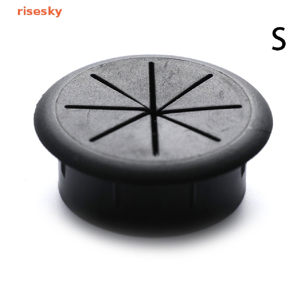 [risesky] 1Pc Flexible Silicone Cable Hole Cover Desk Cord Grommet ...