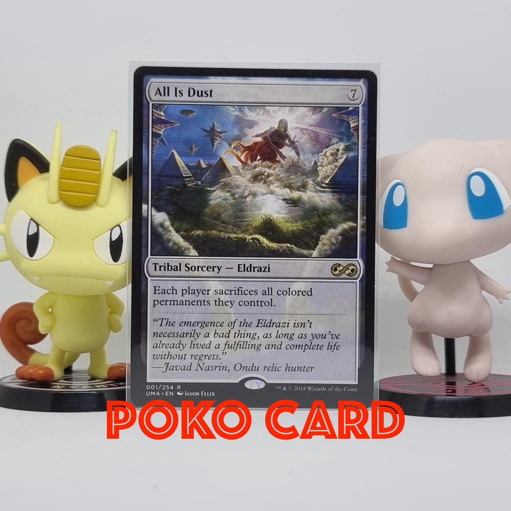 All Is Dust การ์ด Magic The Gathering ของแท้ จากชุด Ultimate Masters ...