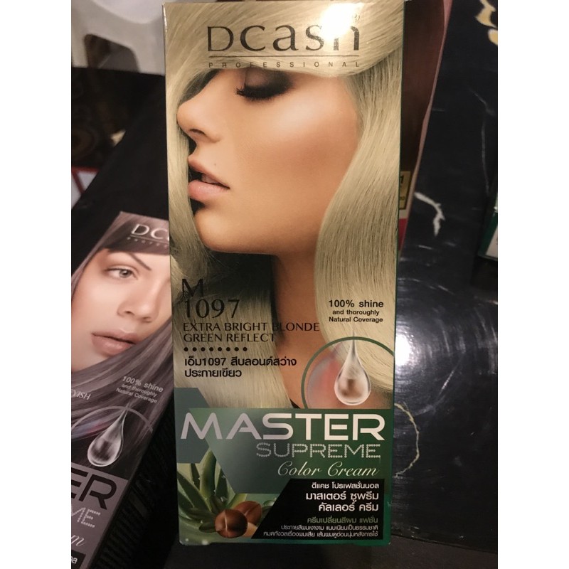 Dcash professional master supreme color color cream ดีแคช มาสเตอร์ ซูพ ...