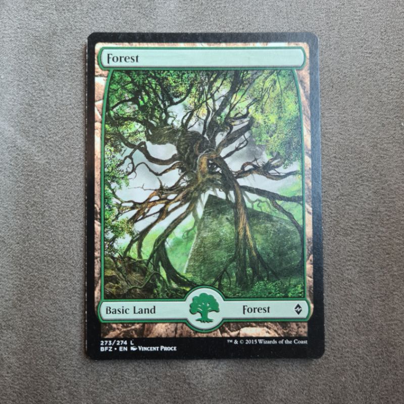 Forest (273) (mtg) Magic The Gathering , Battle for Zendikar illustrator Vincent Proce | Shopee ...