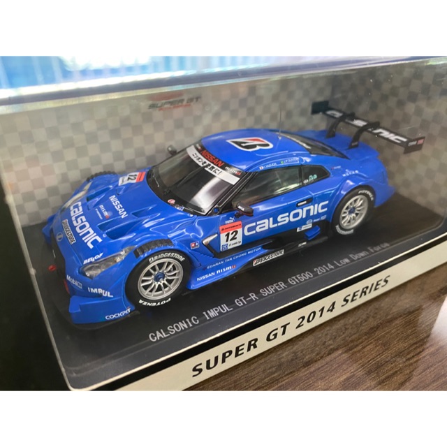 โมเดลรถแข่ง EBBRO แท้ CALSONIC IMPUL GT-R SUPER GT500 2014 Low Down Force No.12 | Shopee Thailand