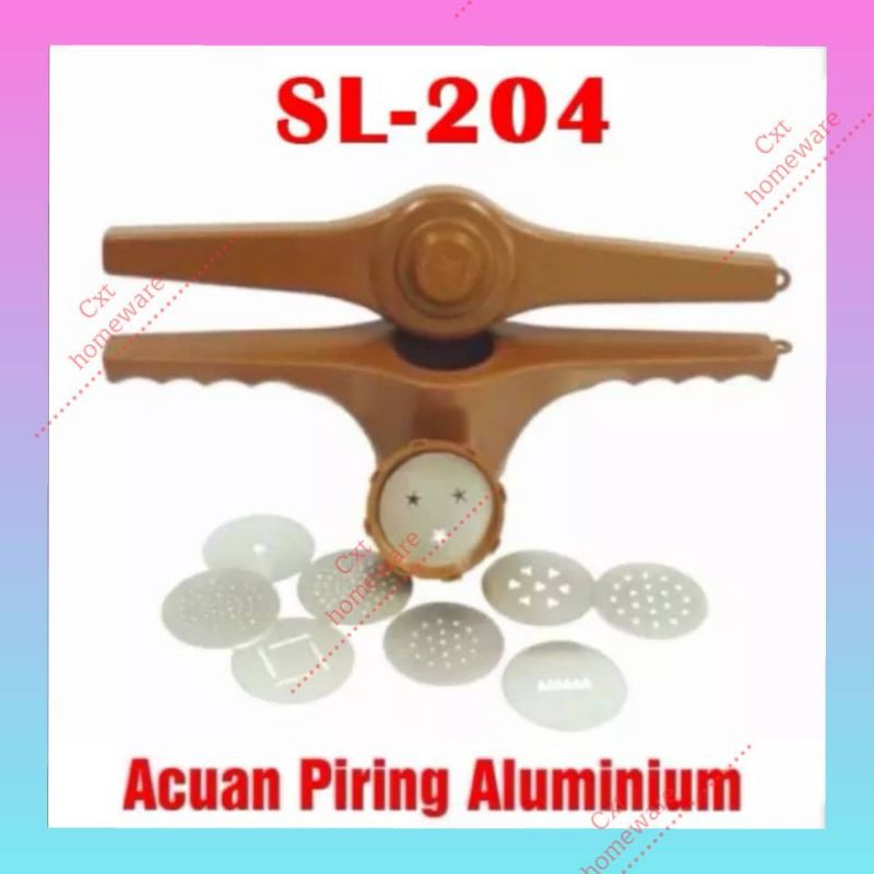 หัวฉีดอลูมิเนียม Putu Mayong (204)/แม่พิมพ์มูรุกุ/Murukku Maker Murukku ...