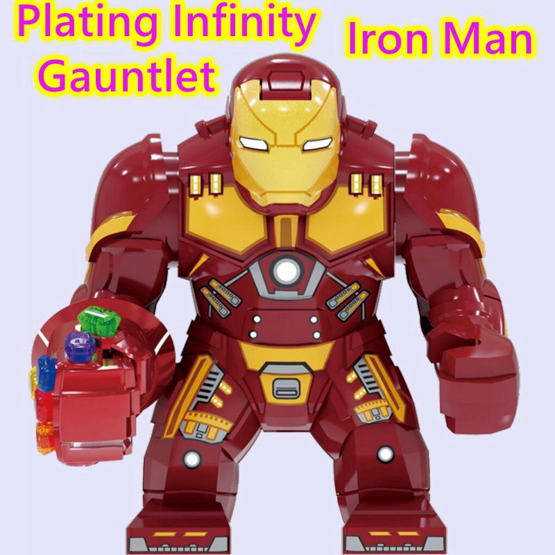 เข้ากันได้กับ Leging Minifigures Iron Man Iron Monger Mark 85 Endgame ...