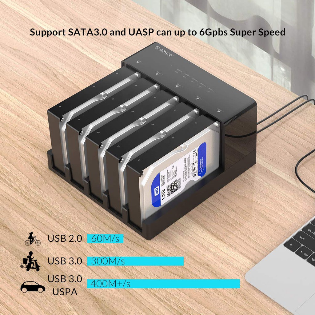 [รองรับ 50tb]สถานีเชื่อมต่อภายนอก USB 3.0 เป็น SATA ที่ปราศจาก ...
