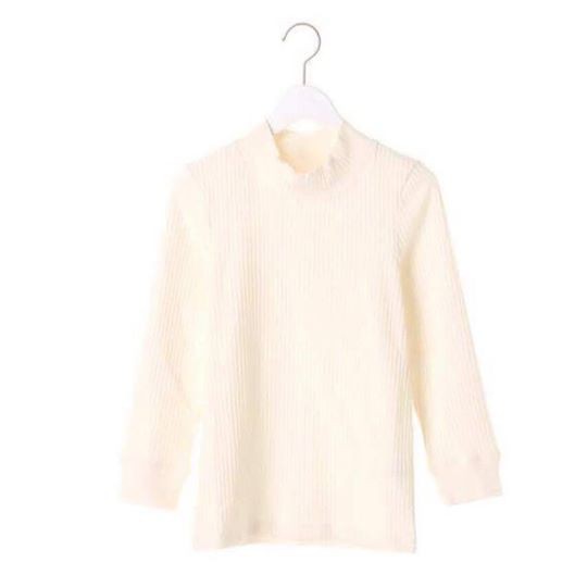 Needle Pulling High Neck Pullover (Ivory) | Shopee Thailand