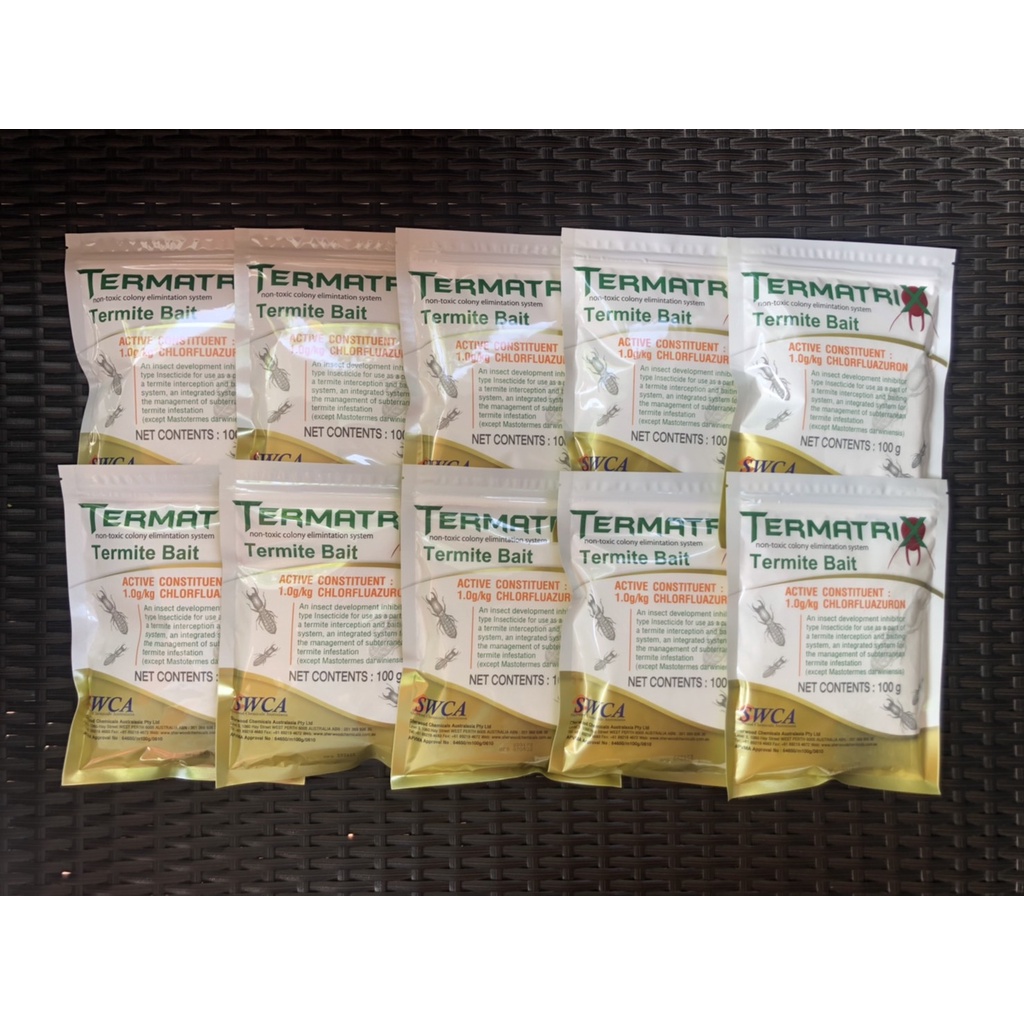 เหยื่อกำจัดปลวก Termatrix ชุดสุดคุ้ม 10 ห่อ ยากำจัดปลวก เหยื่อปลวก อาหารปลวก | Shopee Thailand