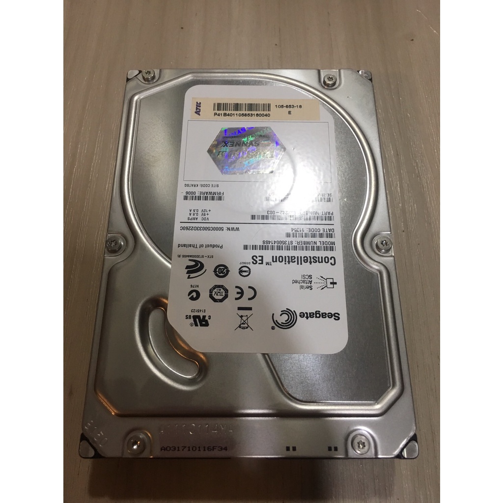 HDD SAS 500GB Seagate - Model ST350041488 ฮาร์ดดิส สำหรับ server หรือ ...