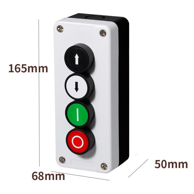 With arrow symbol, start stop self sealing waterproof button switch ...