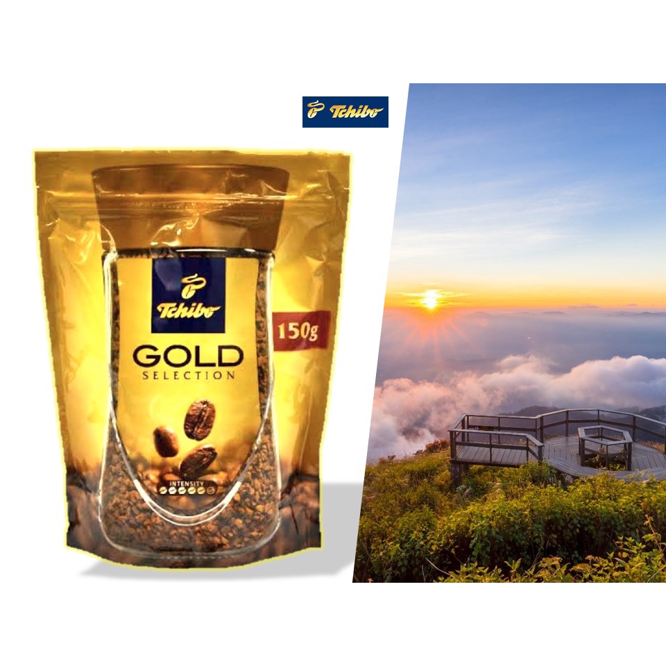 ทชิโบ โกลด์ ซีเล็คชั่น กาแฟนำเข้า จากเยอรมัน 150 กรัม Tchibo Gold ...