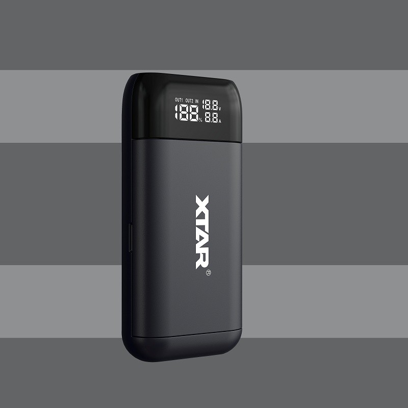 Xtar ใหม่ PB2SL พาวเวอร์แบงค์ อัพเกรด PB2S QC3.0 Type-C อินพุต USB 18700 20700 00 20700 21700 ...