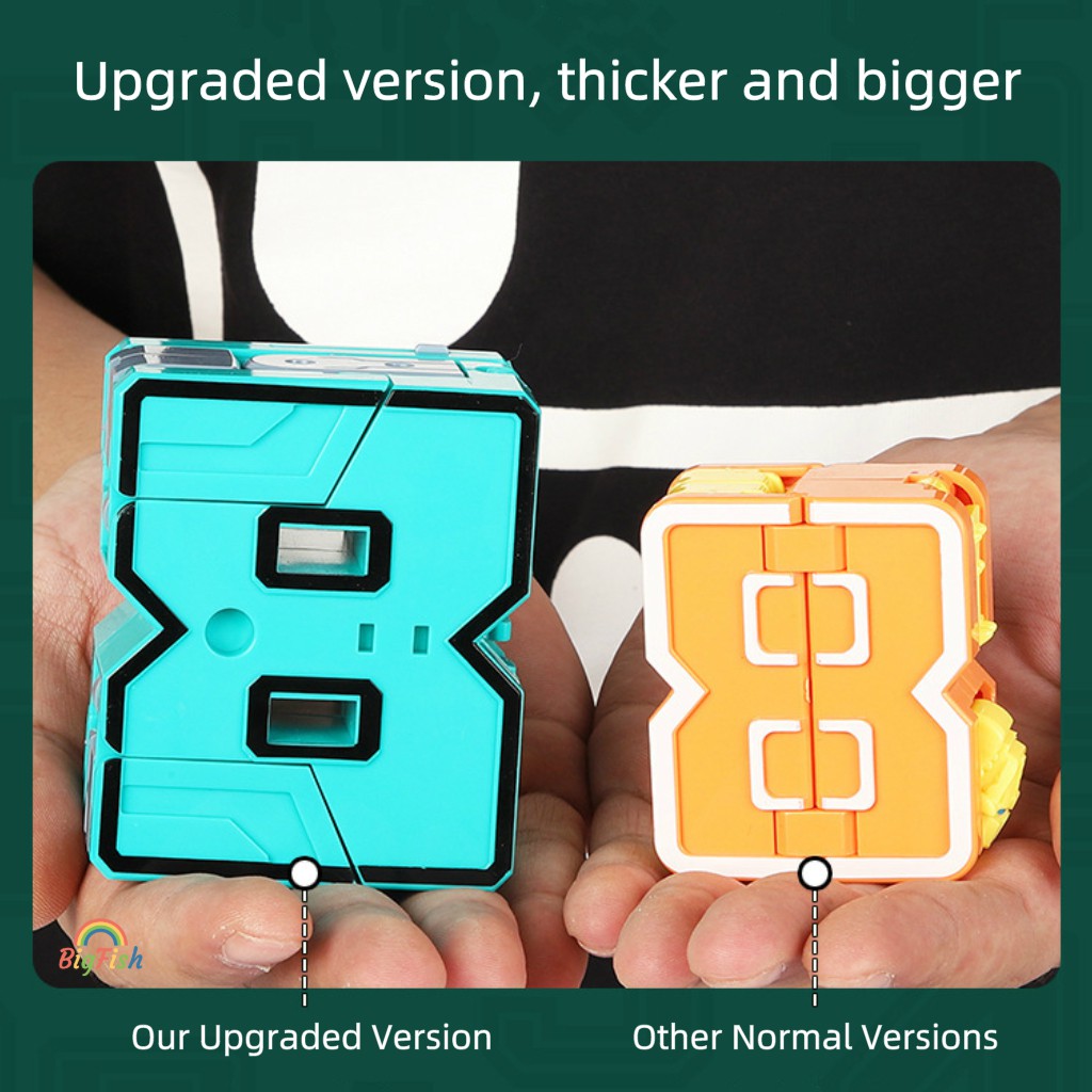 {new}Number Transformers Robot Toy Deformation Robot Toys for Boys ...