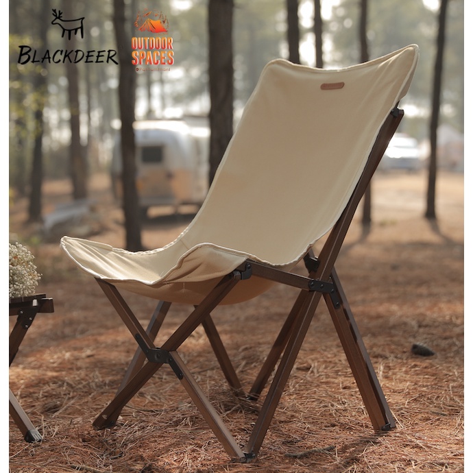 เก้าอี้ Blackdeer nature beech folding chair big | Shopee Thailand