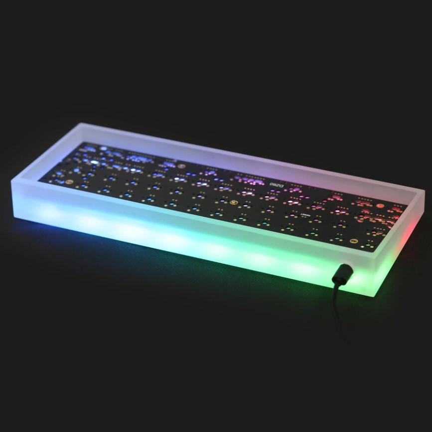 KBDFANS TOFU ACRYLIC FROSTED 60% MECHANICAL KEYBOARD CASE | Shopee Thailand