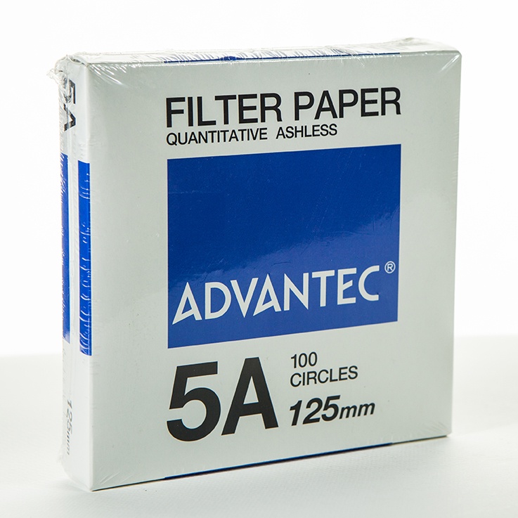 ADVANTEC FILTER PAPER NO.5A,125mm. | Shopee Thailand