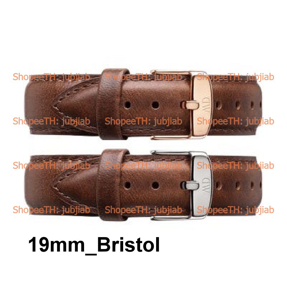 DW Dapper 34mm 38mm Leather Watch Strap 17mm 19mm Leather Watch Band ...