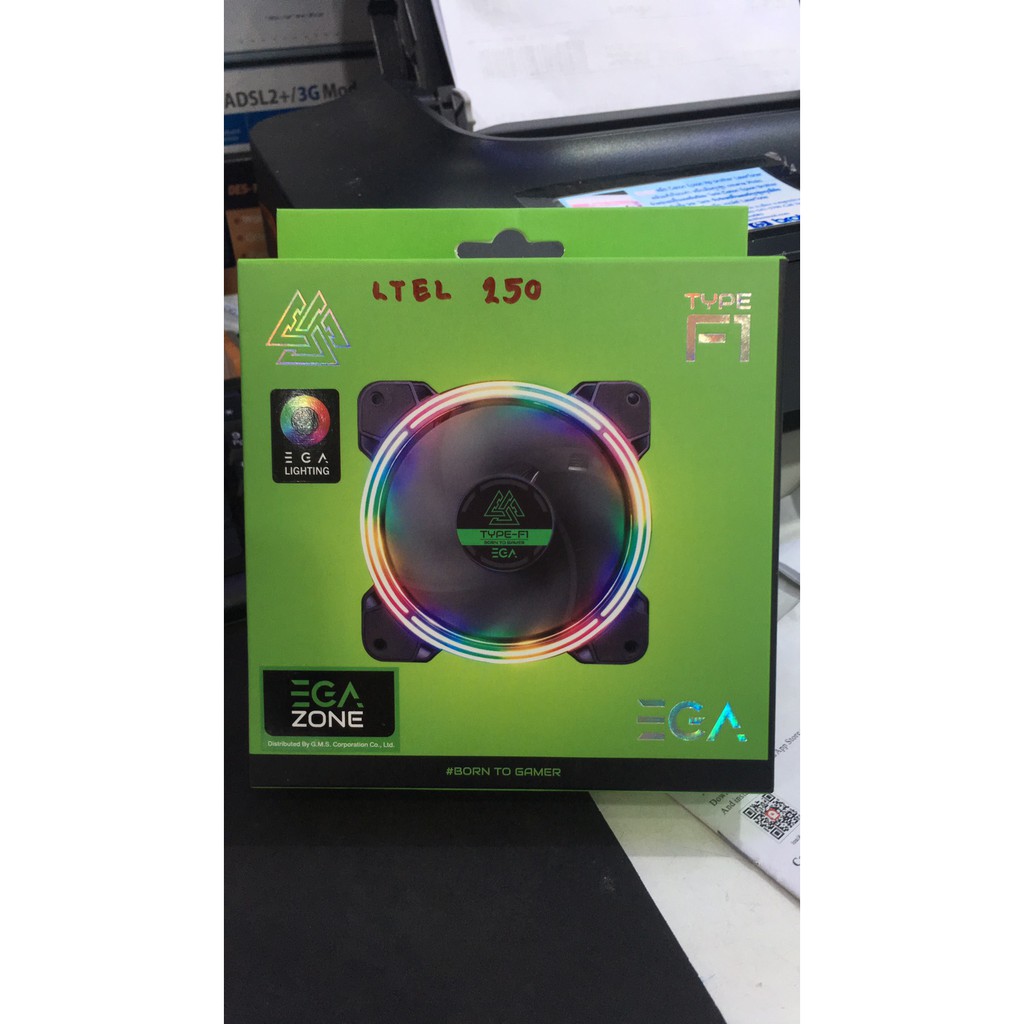 พัดลมเคส RGB EGA Type F1 Type | Shopee Thailand