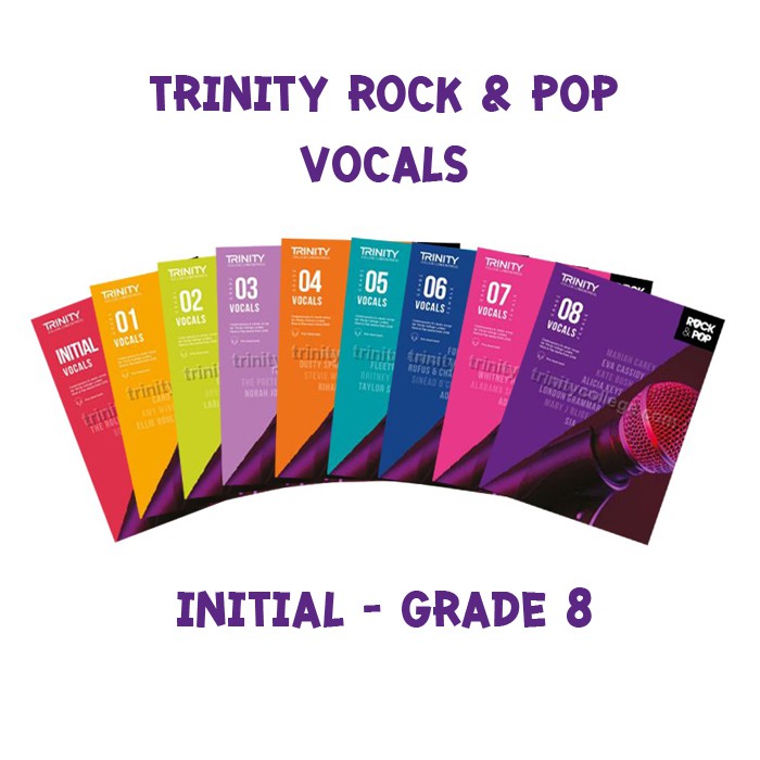 Trinity Rock & Pop Vocals เกรด Initial,1,2,3,4,5,6,7,8 | Shopee Thailand